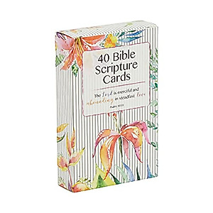 Best Paper Greetings 40 Pack Bible Verse Cards for Prayer, Sunday School, Inspirational Christian Gifts for Women (3 x 2 In)