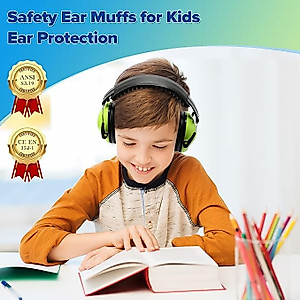 2 Pack Noise Canceling Headphones for Kids, Kids Ear Protection Earmuffs for Autism, Toddler, Children, Kids Noise Cancelling Headphones Sound Proof Earmuffs for Concerts, Air Shows, Fireworks