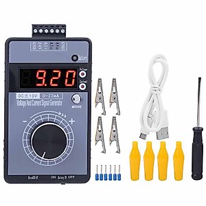 LANTRO JS Digital Voltage Current Signal Generator Transmitter Analog Simulator,Hand-Held, 0-10V, 0-22mA
