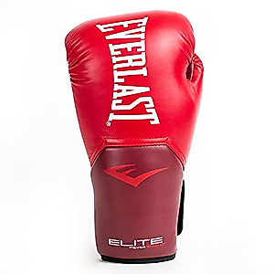 Everlast Elite V2 Training Glove Flame Red 12OZ