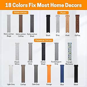 VISEMAN Under Door Stopper, Door Noise Blocker, Adjustable Door Sweeps Window Blocker, Door Bottom Weather Stripping, 20 to 36" Clear Self Stick Door Bottom