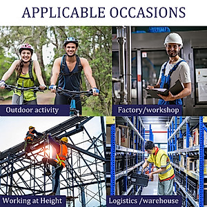 5 Pairs Cut Resistant Arm Sleeve Forearm Protection Sleeves Level 5 Protection Bite-Proof Arm Protectors Safety Arm Guard for Men Women(21CM)