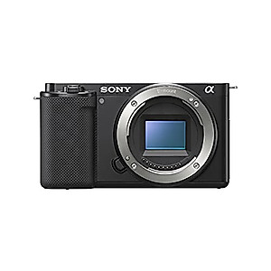 Sony Alpha ZV-E10 - APS-C Interchangeable Lens Mirrorless Vlog Camera - Black