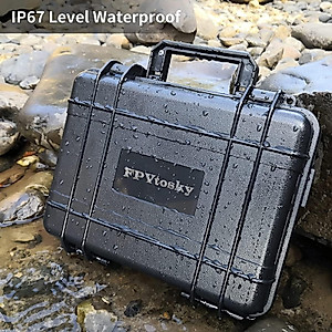 FPVtosky Hard Case for DJI Mini 3/Mini 3 pro,Waterproof Carrying Case for DJI Mini 3 Series with DJI RC Controller,DJI Mini 3/DJI Mini 3 Pro Accessories, (Does not support DJI Mini 4 Pro)