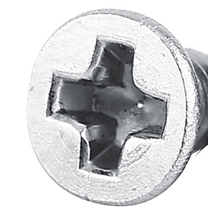 100pcs M3 Flat Head Countersunk Screw Kit, Flat Head Screw M3*4mm Stainless Steel Machine Countersunk Screws Bolt Fastener Used in Home and Office Appliance (4mm)