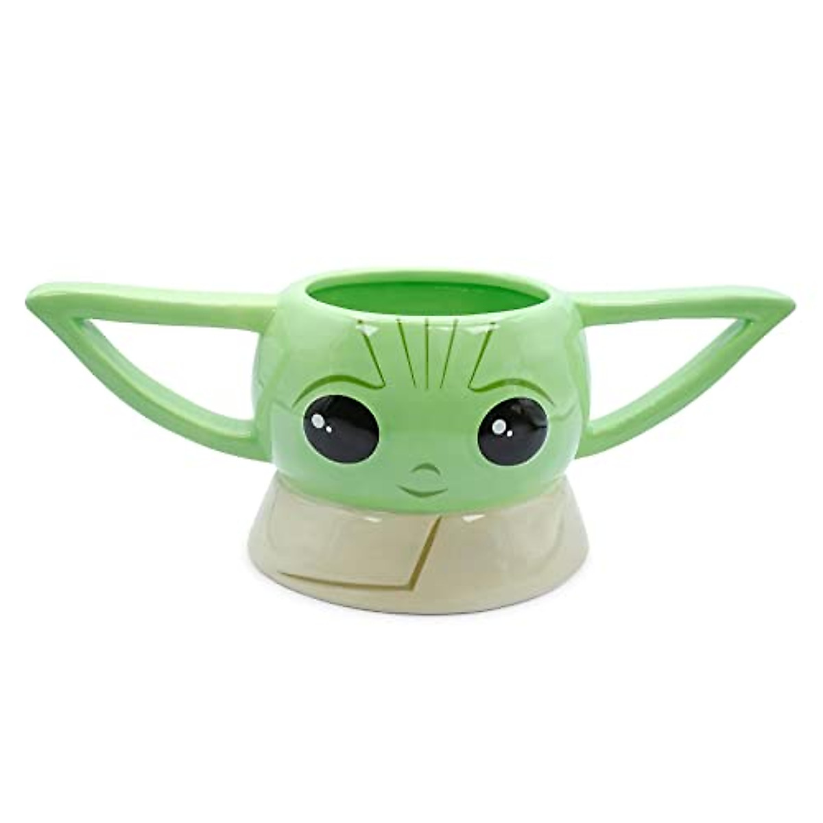 STAR WARS: The Mandalorian Grogu Sculpted Ceramic Mug | Holds 20 Ounces