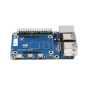 CM4 to Pi 4B Adapter for Raspberry Pi, Use CM4 to Reproduce The Original Appearance of The Pi 4B, Alternative Solution