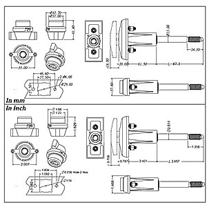 Admiral Locks T-Handle Vending Machine Lock