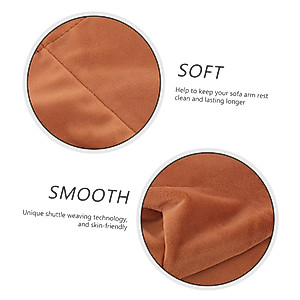 VOSAREA 2pcs Anti Slip Armrest Cover Furniture Armrest Protectors Anti Slip Armrest Slipcovers Stretch Sofa Arm Covers Sofas Sofa Couch Universal Sofa Cover Universal Cover Elastic Slider