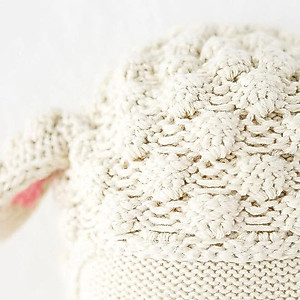 cuddle + kind Avery The Lamb Little 13" Hand-Knit Doll – 1 Doll = 10 Meals, Fair Trade, Heirloom Quality, Handcrafted in Peru, 100% Cotton Yarn