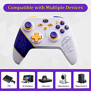 HanSY Wireless Controller for Xbox One Wireless PC Gamepad with 2.4GHZ Wireless Adapter