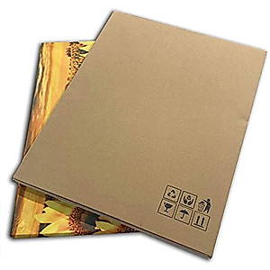 Windrain Farmhouse Wall Decorations,Floral Art Print,Chinoiserie Vase Art,Blue And White China,Oriental Decor,Chinese Art,White Flowers Illustration,Hamptons Decor,16x24 Inch Framed 5