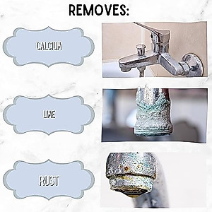 CLR Brilliant Bath Bathroom Cleaner Kit - 26oz. CLR Brilliant Bath Kitchen & Bathroom Cleaning Kit with Two Scrubber Sponges and Detail Grout Brush - Calcium Lime Rust Remover