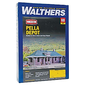 Walthers Cornerstone HO Scale Model Pella Depot