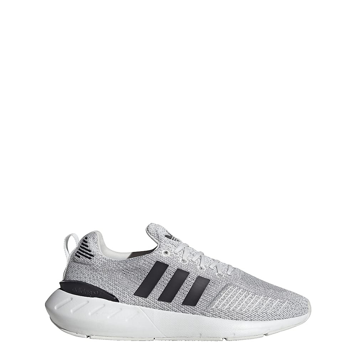 adidas Women's Swift Run 22 Sneaker, Crystal White/Black/Grey, 7