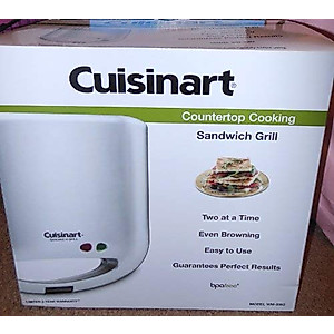 Cuisinart WM-SW2N Dual-Sandwich Nonstick Electric Grill