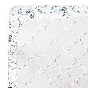 3PCS Crib Bedding Set Baby Minky Blanket Nursery Bed Skirt Set for Baby Girls & Boys(Green sea Turtle，3pc Set)