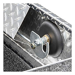 UWS SL-69-LP-R 69" Low Profile Single Lid Crossover Truck Box with Secure Lock Handles and Rails