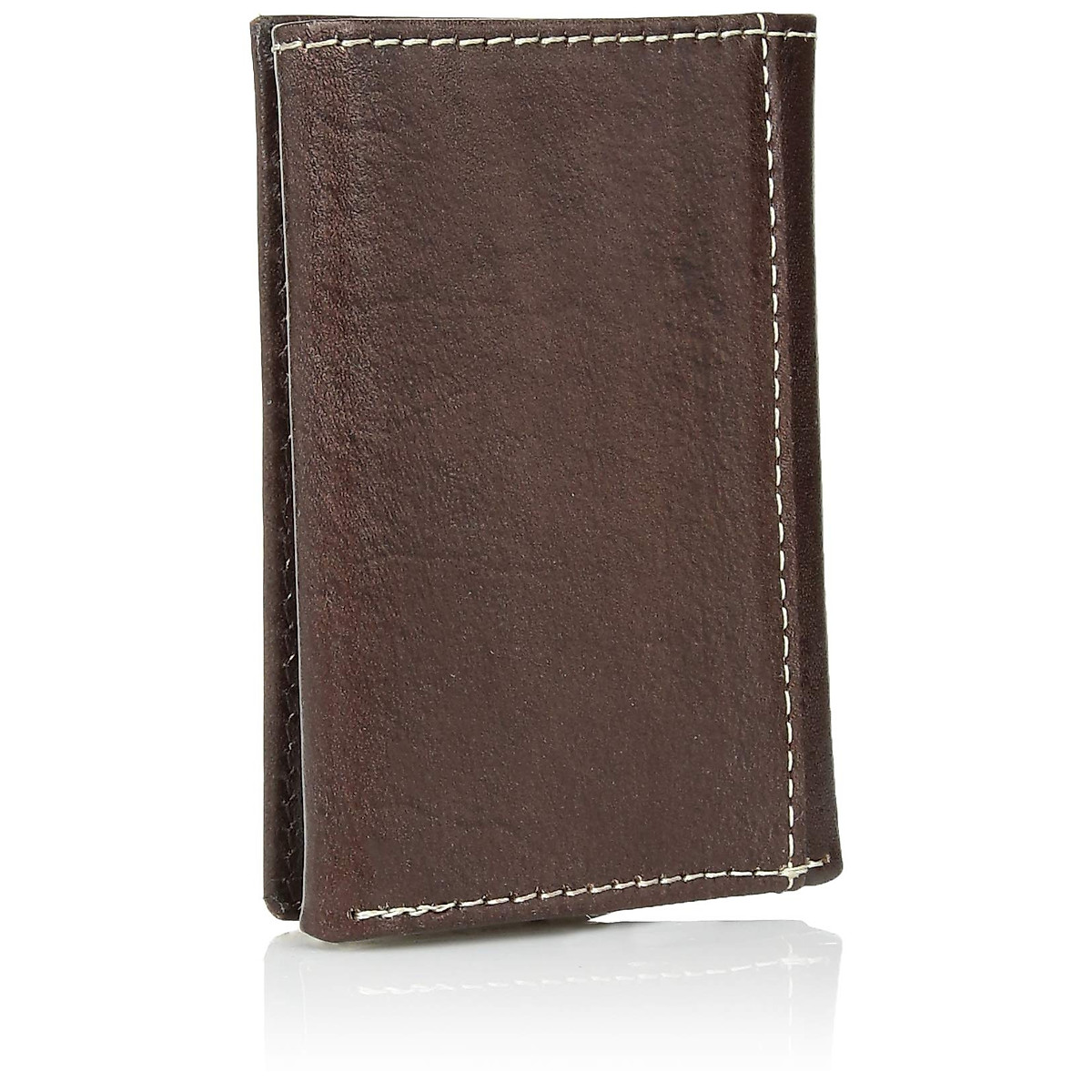 ARIAT Floral Inlay Buck Edge Trifold Wallet Accessory, Brown, NA
