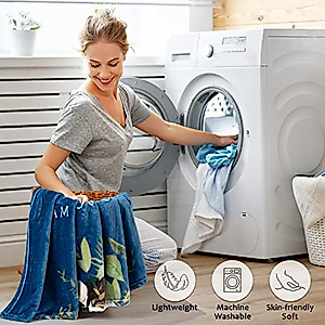 Valentines Day Gifts for Daughters, Birthday Gifts for Daughter, Daughter Gifts from Mom, Gifts for Daughter, Adult Daughter Gifts from Dad, Father Daughter Gifts, Soft Throw Blanket 60"x50", Blue