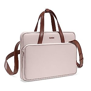 tomtoc Protective Crossbody Laptop Bag Case For 13-14 Inch MacBook, iPad Pro/Air with Magic Keyboard, Surface Pro/Laptop, Copilot PC, Water Resistant