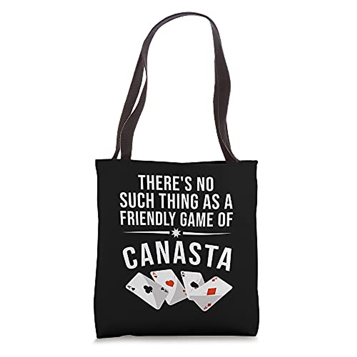 Funny Canasta Card Game Gift | Cute Rummy Player Men Women Tote Bag