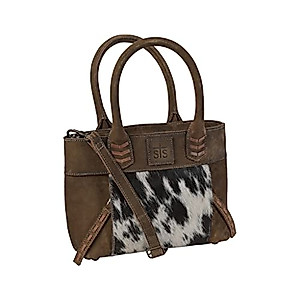 Cowhide Saddle Tramp Satchel