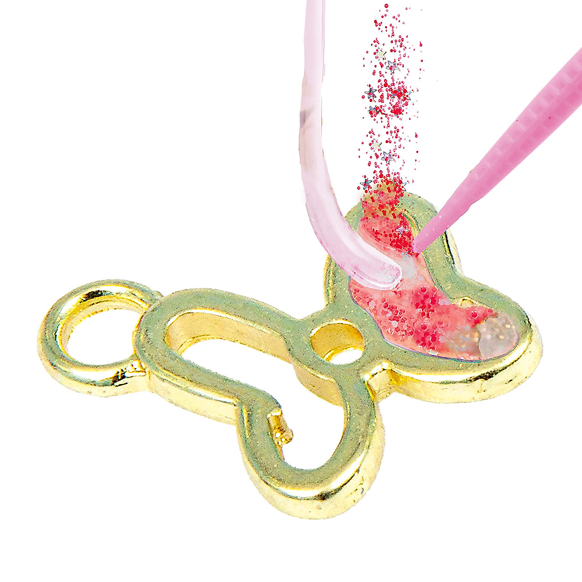 Cra-Z-Art Disney Minnie Mouse Gemex Sparkling Crystal Jewelry Kit Amazon Exclusive