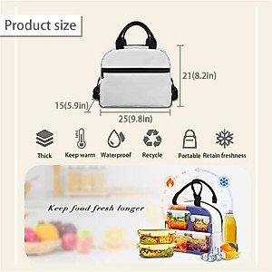 Forchrinse 3Piece Ladybug Backpack for Girls Kids Elementary Middle School Backpack Bookbag with Lunch Box Pencil Bag