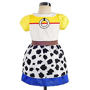 Dressy Daisy Girls Princess Cowgirl Dress Up Costume for Toddler Girls Size 4T