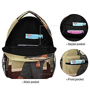 MNSRUU Custom Kids Backpack with Photo Name Custom Photo Backpack Personalized Bookbag