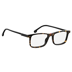 Carrera 2001T/V Rectangular Prescription Eyewear Frames, Havana Black, 50mm, 16mm