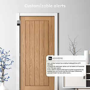 Door Window Alarm with APP Alerts - 5 Pack - with delay Alarm Sensor, Instant Alarm sensors, Wireless WiFi Window and Door Alarms for Home Security, Kids Safety, and More, by tolviviov