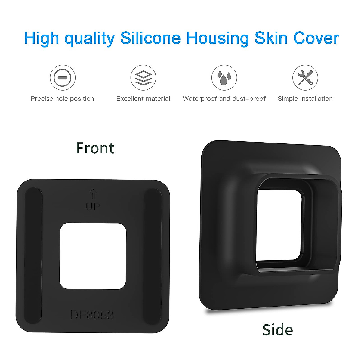 HOLACA Window Mount for Wyze Cam v3, Flexible Mount for Wyze Cam V3 (Black 2Pack)