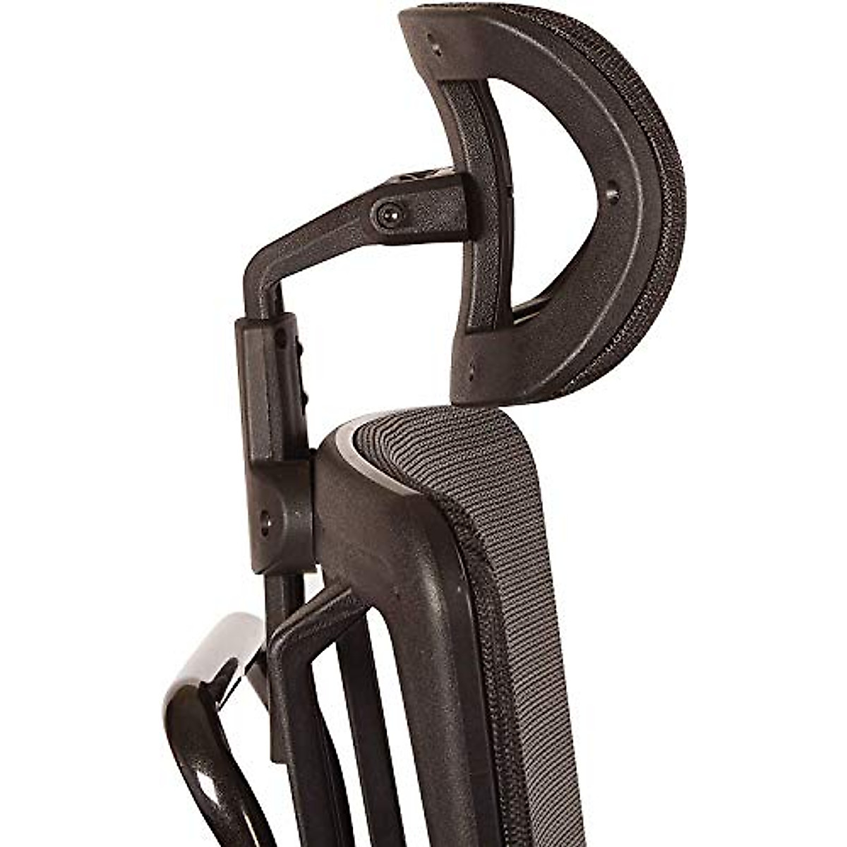 Office Star Pro X996 Fully Adjustable Manager's Office Chair with Lumbar Support, Black Mesh Back, Polished Aluminum Base and Coal FreeFlex Black Seat with Headrest