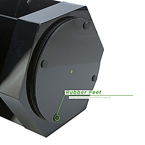 Mind Reader SETT-BLK 18 Compartment 3-Tier Large Breakroom, Lazy Susan Coffee Condiment Organizer, Black, One Size