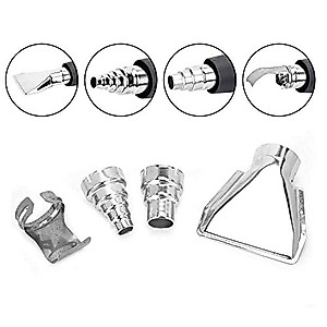 300, Heat Gun Tips, Heat Gun Accessories,Mini Heat Gun Accessories,Heat Gun Nozzle 4Pcs Heat Gun Air Nozzles Electric Kit Accessories Industrial Tools Shrink Wrap