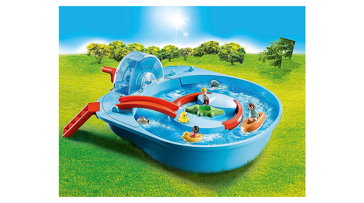 PLAYMOBIL Aqua Splish Splash Water Park for Toddlers