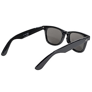 Pacific Coast Blues Brothers Glasses (Black Frame/Smoke Lens)