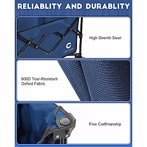 LifeImpree Collapsible Foldable Wagon, Beach Wagon with All Terrain Wheels, Heavy Duty Folding Utility Garden Cart, Adjustable Handle, 350LBS Capacity for Camping, Grocery, Sports, Shopping, Outdoor