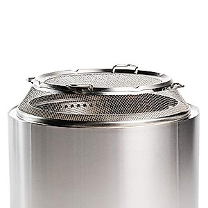 Solo Stove Bonfire Shield Stainless Steel Fire Pit Spark Protector Screen Mesh Protective Spark Screen for Backyard and Outdoor Fire Pits Hot Embers