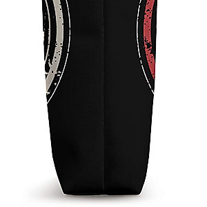 Retro style vinyl record for a music DJ Tote Bag