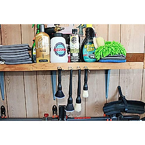 Ultra-Soft Detailing Brush Set, Comfortable Grip and Scratch-Free Cleaning for Exterior, Interior Panels, Emblems, Badges, Gauge Cluster, Infotainment Screen