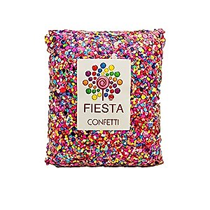 Fiesta Confetti.Value Mexican Colorful Paper Confetti. Jumbo Bag .95lb/425gr.