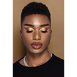 Milani Gilded Ember Eyeshadow Palette- 2 in 1 Palette For Your Face and Eyes, Face Highlighter and Eyeshadow Palette