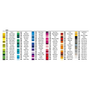 Tombow Dual Water Based Markers, Twin Tip, Primary Palette Assorted Inks, 10/Pack (56167)