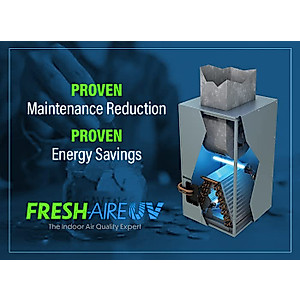 APCO Carbon Matrix HVAC UV Air Purifier, Includes Dual 2-Year UVC Lamp for Coils and Air Handler (18-32 VAC Series) # TUV-APCO-DE2