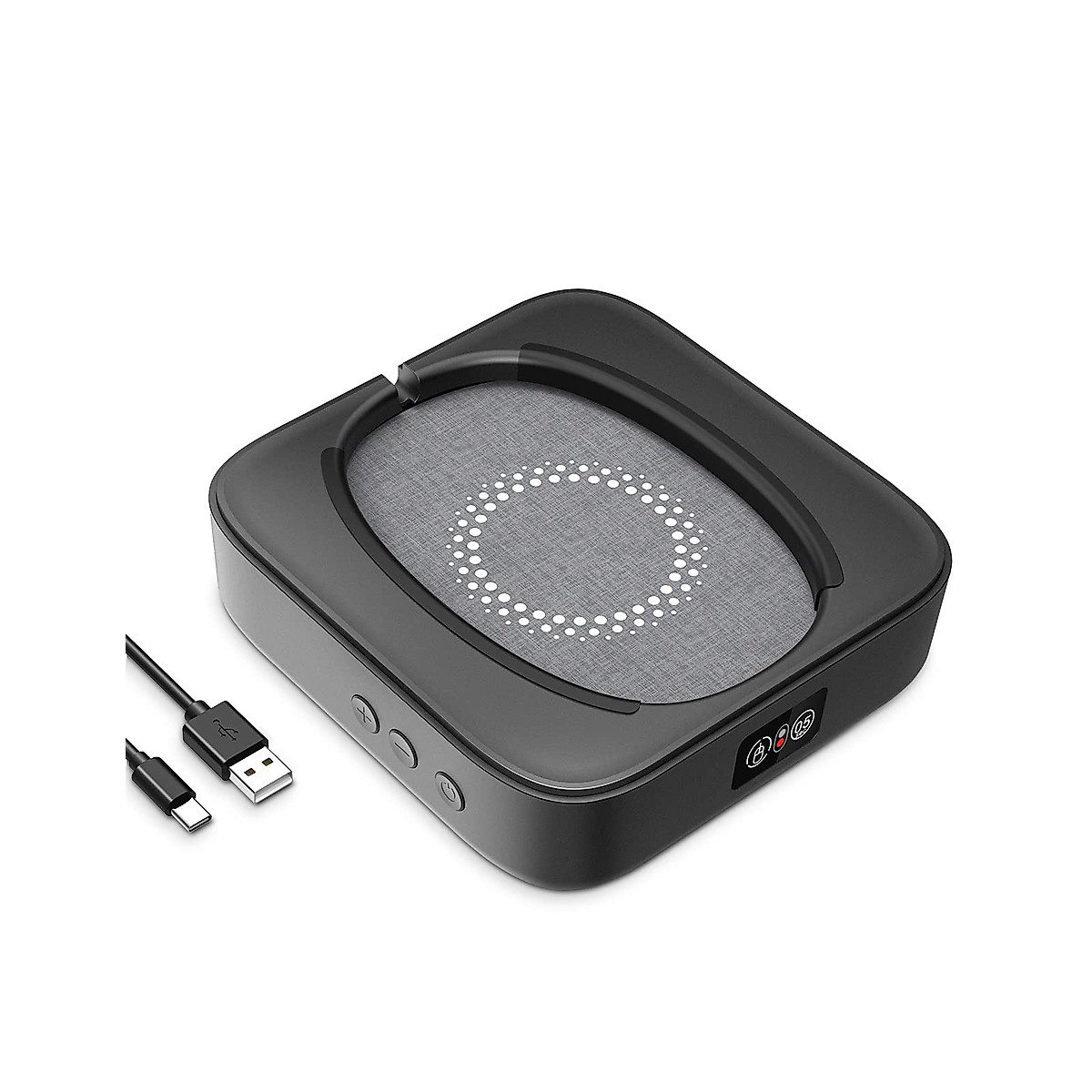meatanty 100% Undetectable USB Mouse Jiggler with Timer and Physical Mouse Mover Moves Mouse Randomly, Automatic Mouse Mover with ON/Off Button and Display, Driver-Free, Plug-and-Play Keeps PC Awake