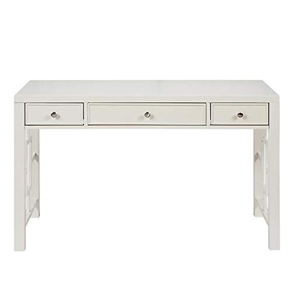 Comfort Pointe Verano 3-Drawer White Wood Desk
