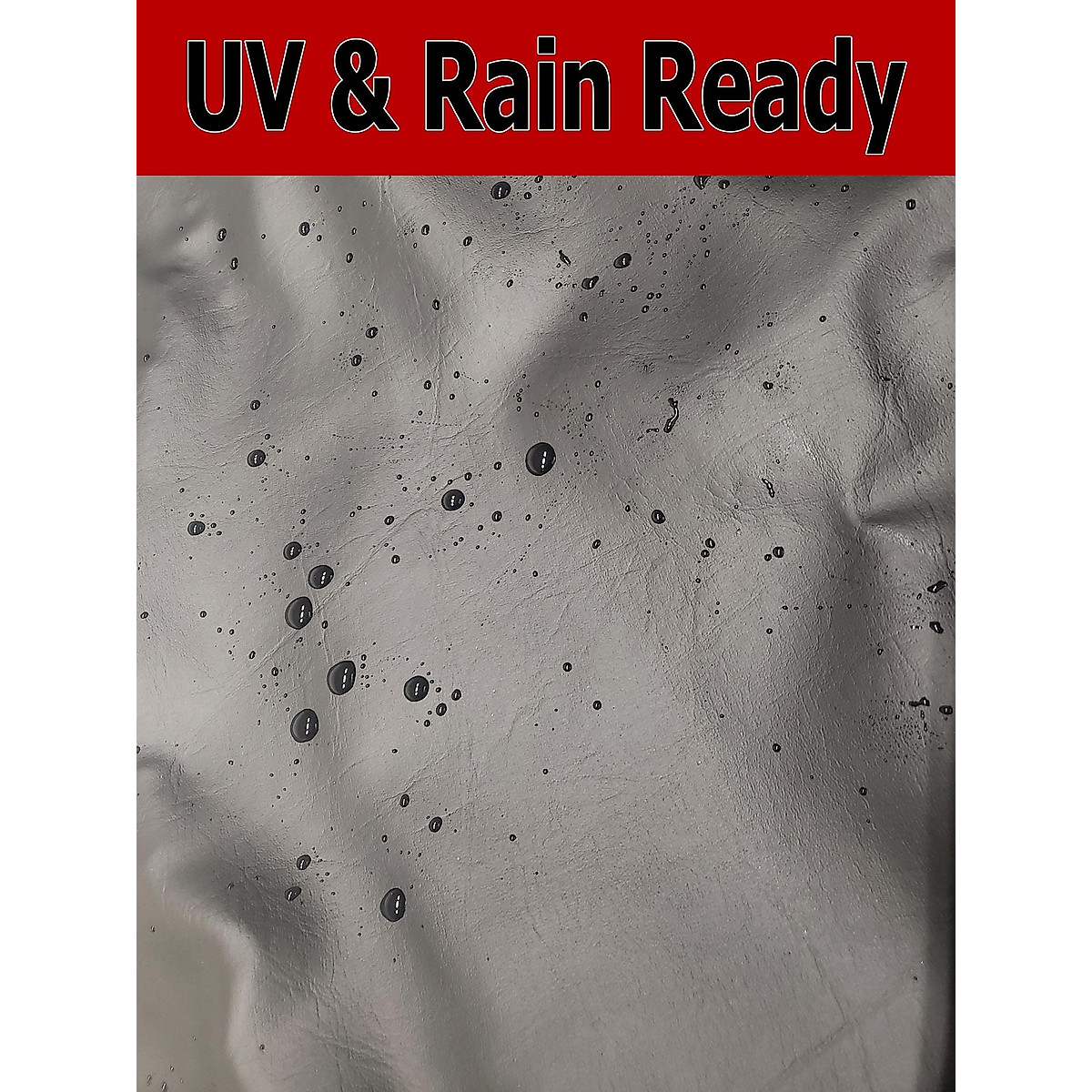 Funny Spare Tire Wheel Cover for Camper SUV Trailer Truck RV JP Thick PVC Leather | American Grey Wolf Paw Print Black 32 Inch with Backup Camera Hole